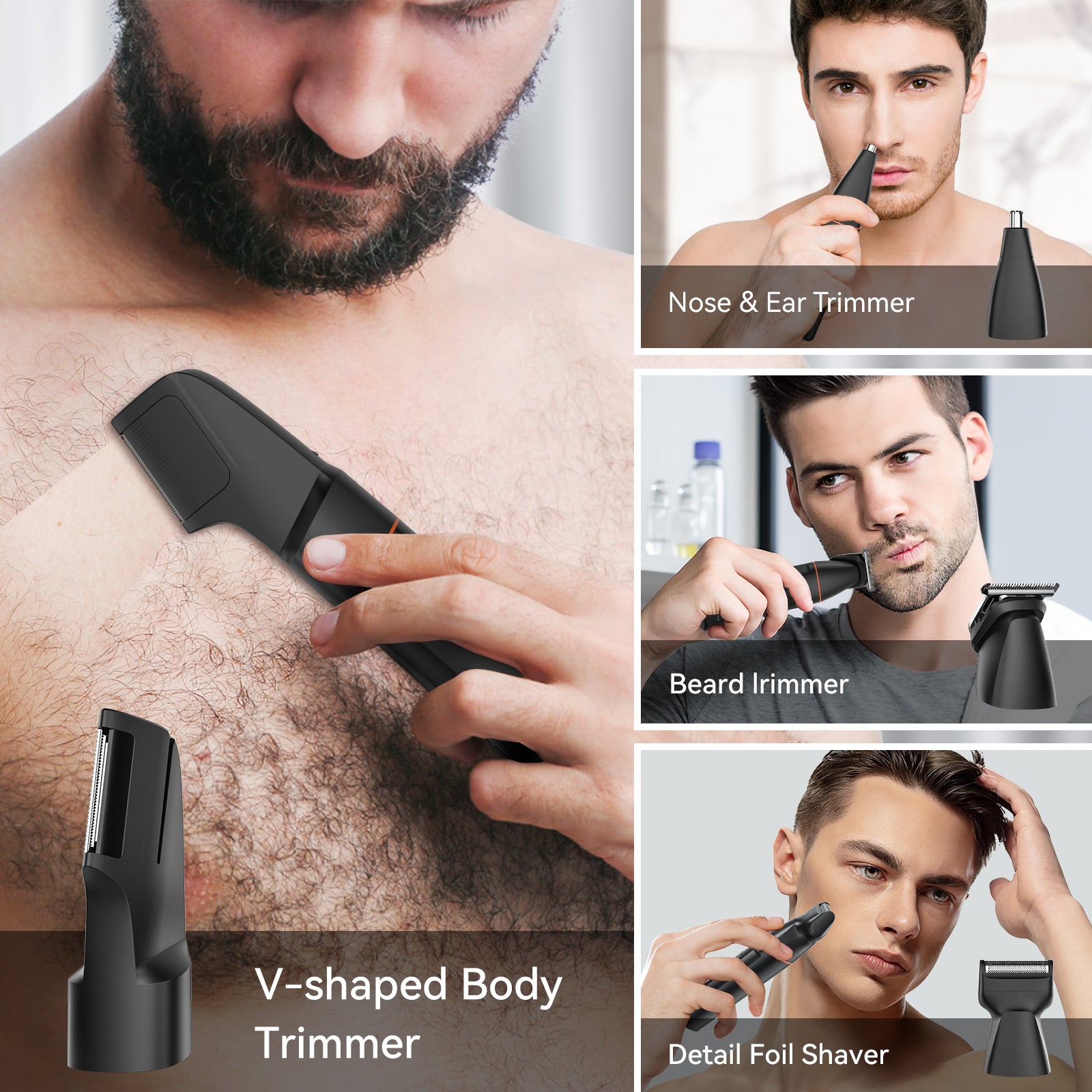 All-in-One Body Hair Trimmer – MAXGROOM